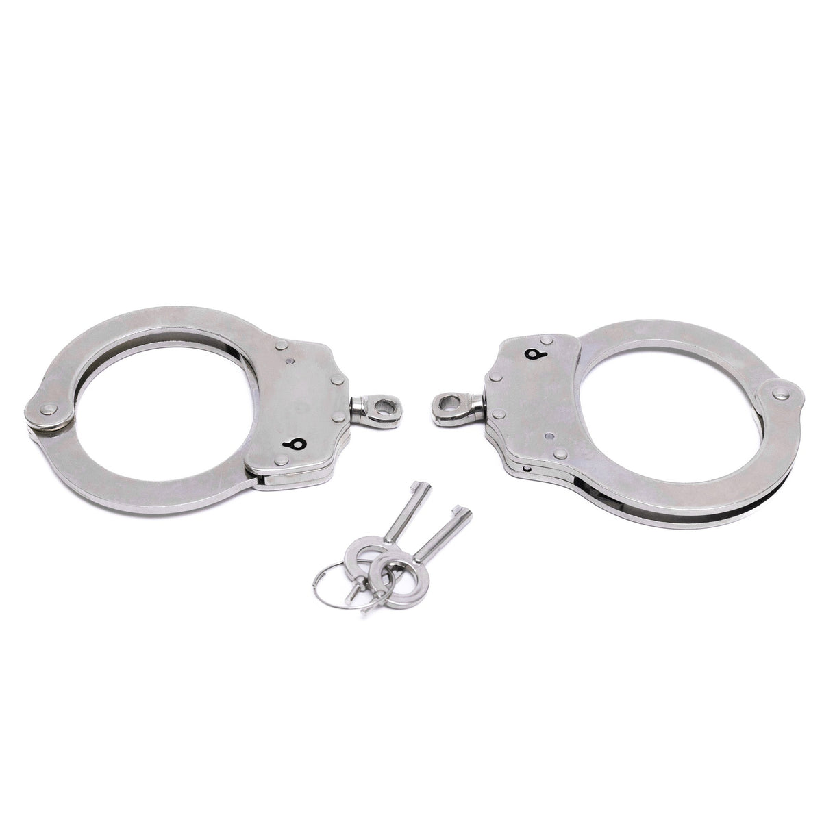 Police Handcuffs Carbon Steel - Chainless Bondage Cuffs | Age of Bondage